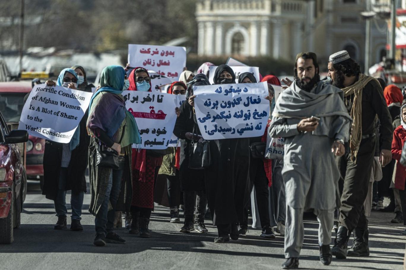 اعتراض زنان در کابل خاموشی جهان شرم‌آور است ایندیپندنت فارسی